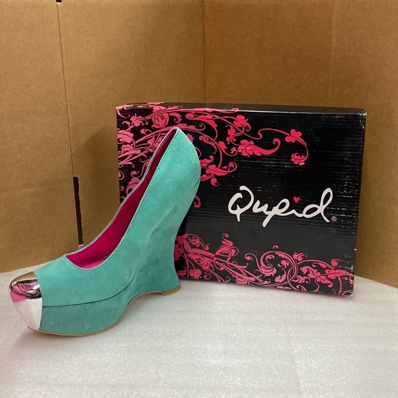 Qupid | Shoes | Qupid Tart2 Suede Platform High Heel | Poshmark
